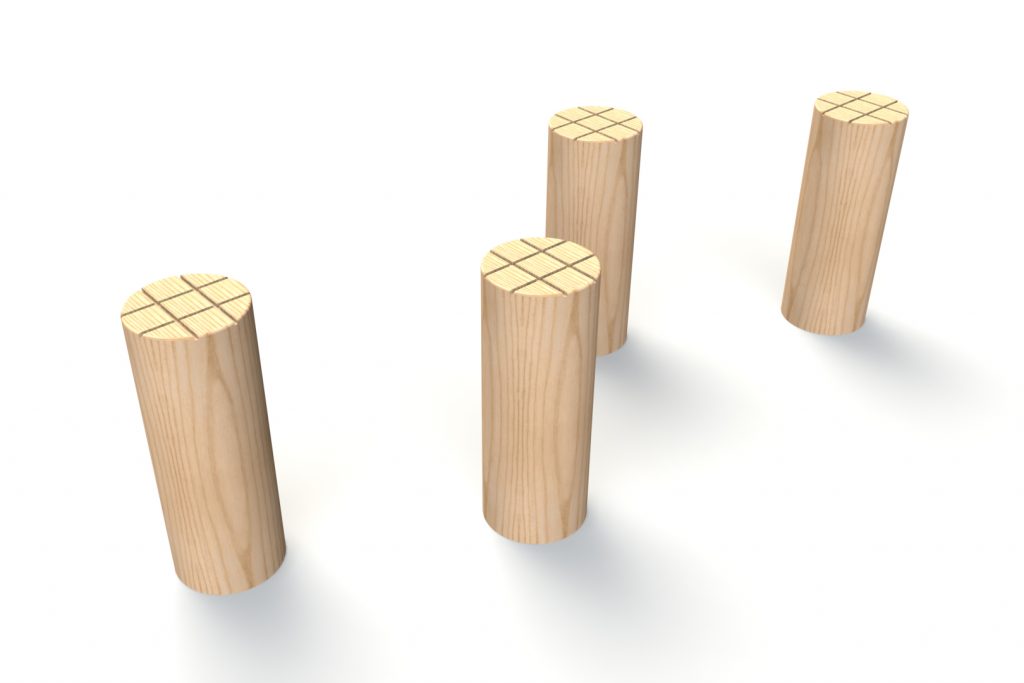 Log Climber High - A E Evans