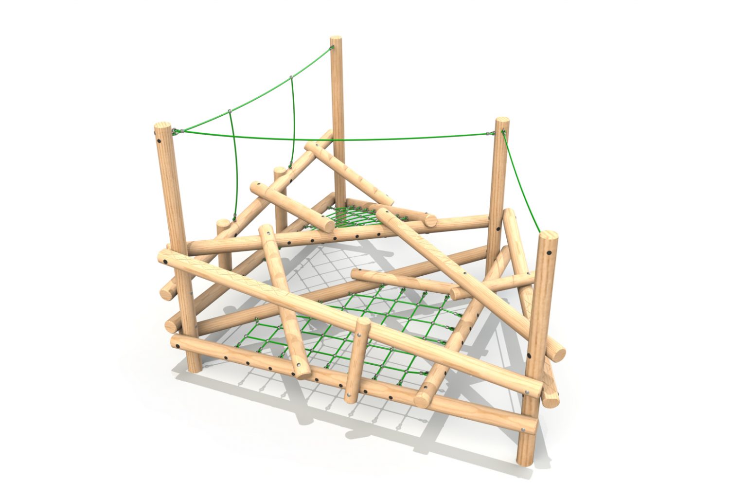 Clamber Stack Playground Climbing Frames - A E Evans
