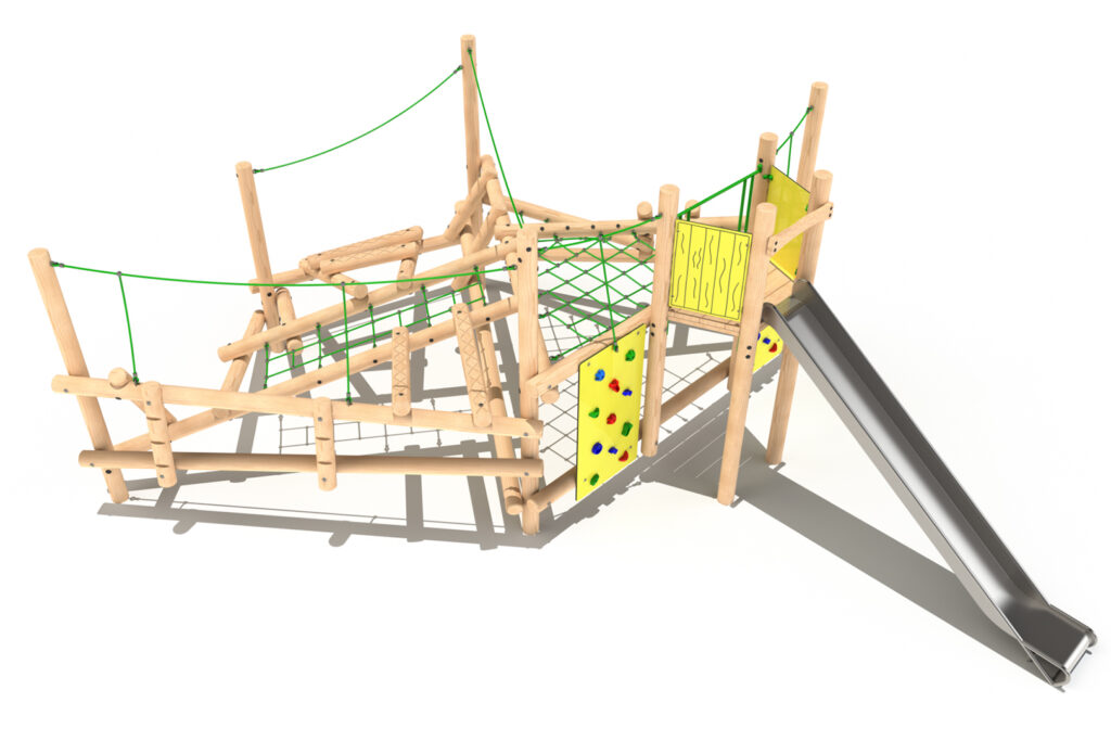 Clamber Stack Playground Climbing Frames - A E Evans