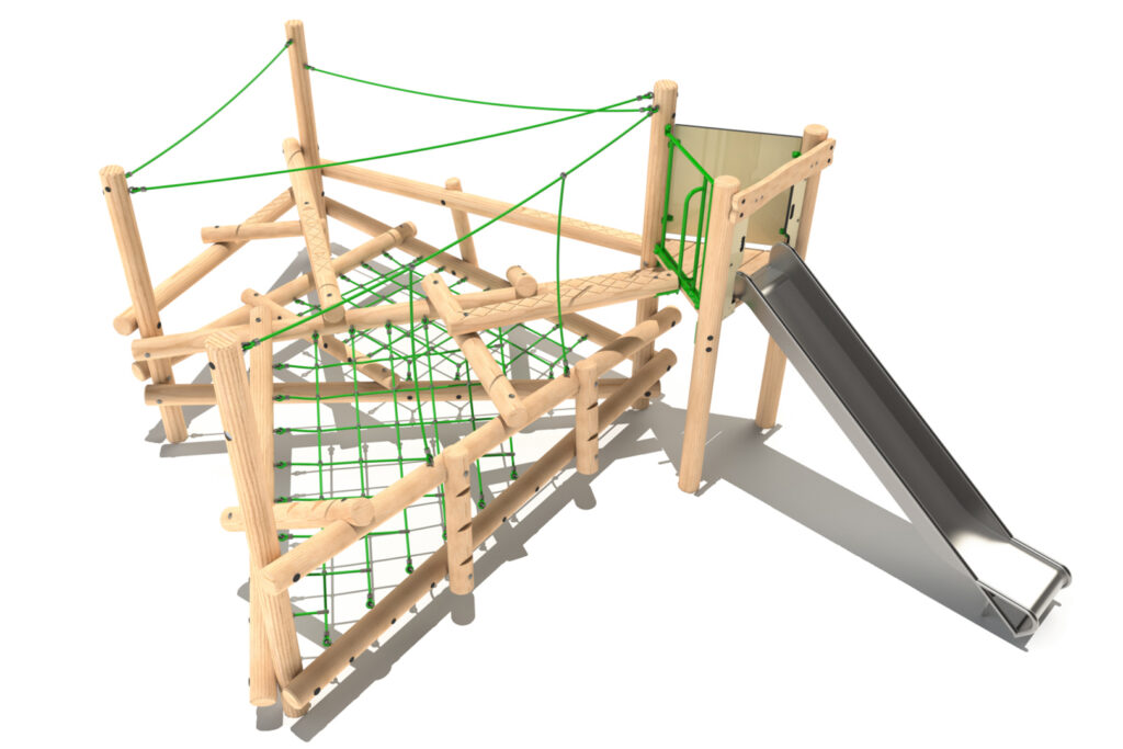 Clamber Stack Playground Climbing Frames - A E Evans