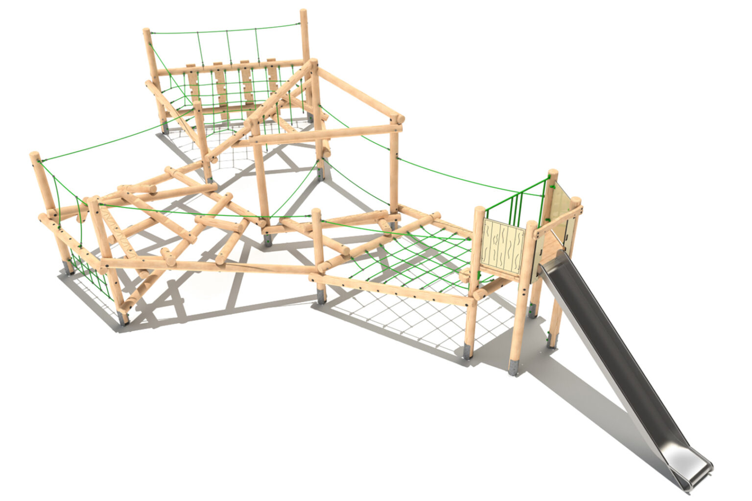 Clamber Stack Playground Climbing Frames - A E Evans