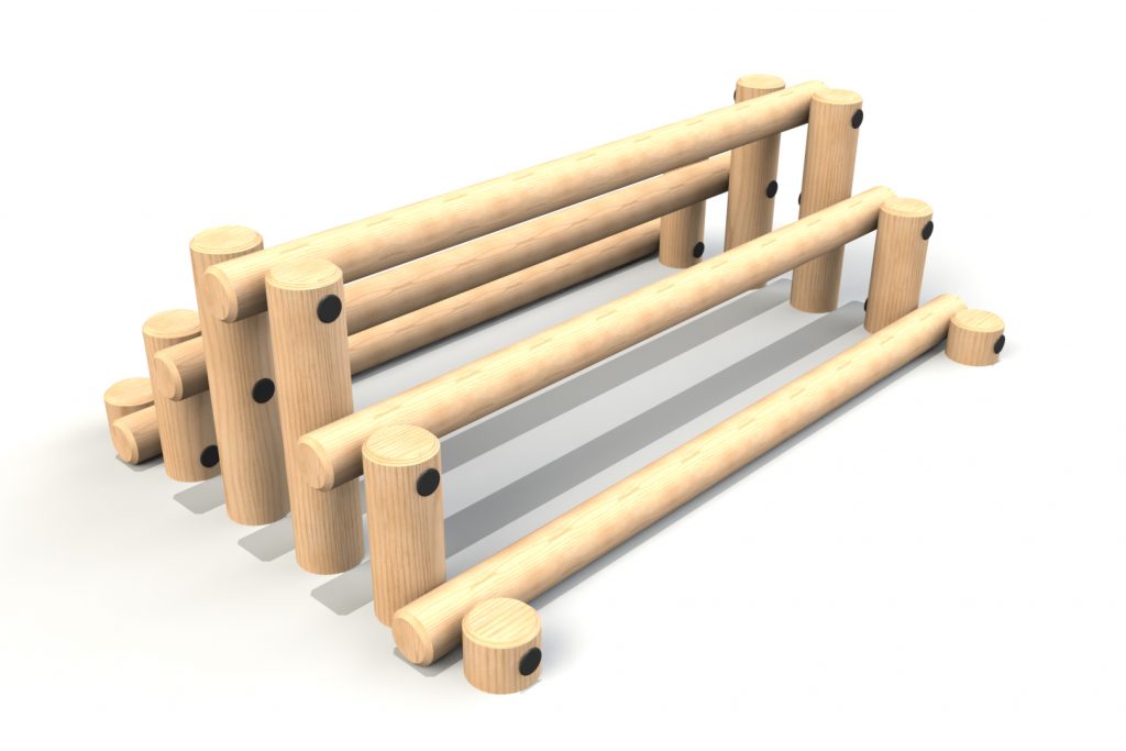 Log Climber High - A E Evans