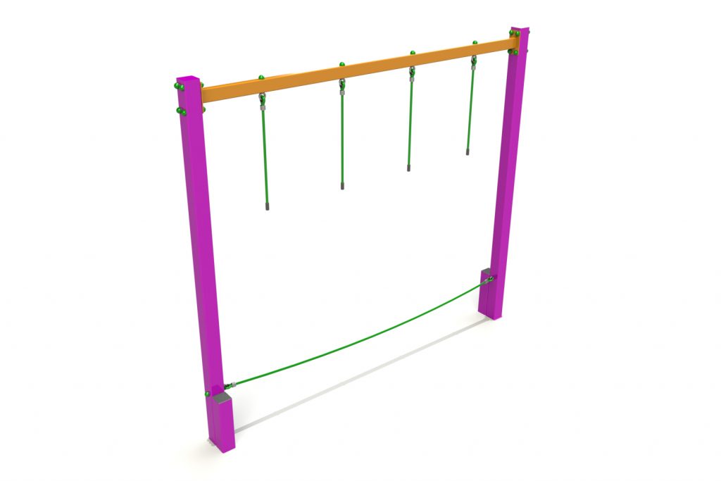 Steel Monkey Bars - A E Evans