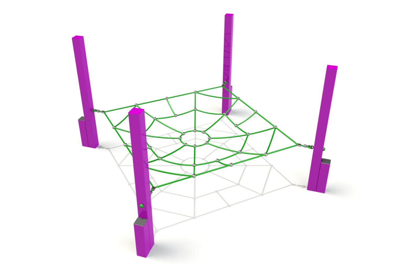Steel Rope Bridge - A E Evans