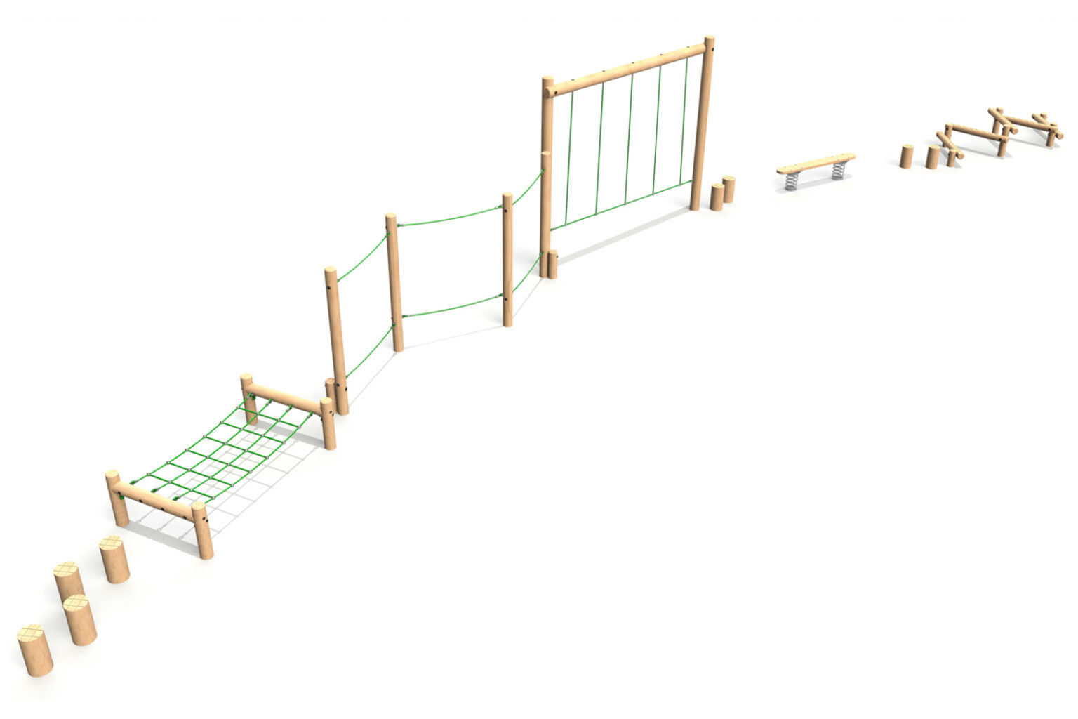 Timber Adventure Trails Combinations - A E Evans