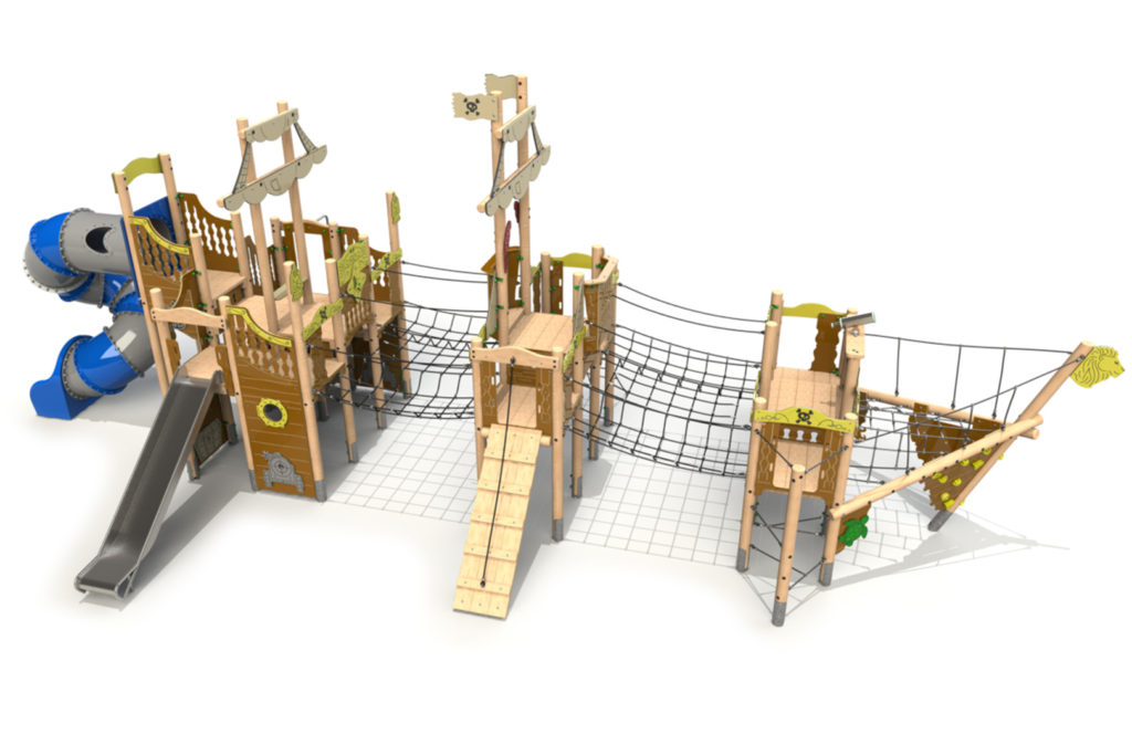 Crows Nest With Slide - A E Evans